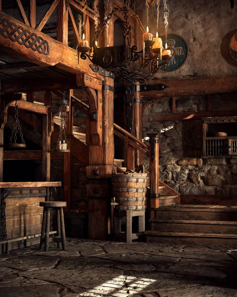 Medieval Inn Room