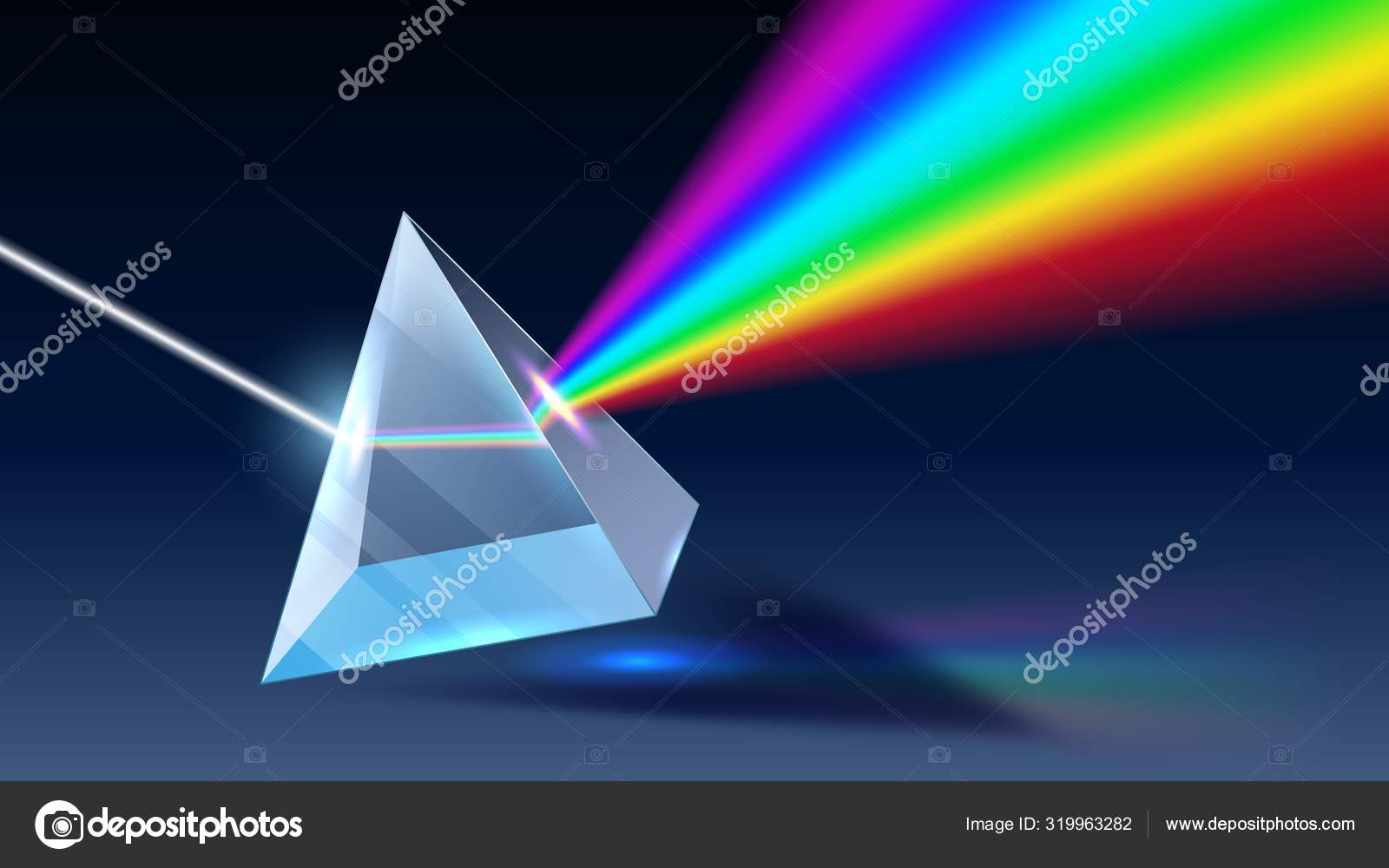 Prism Light Trippy Background
