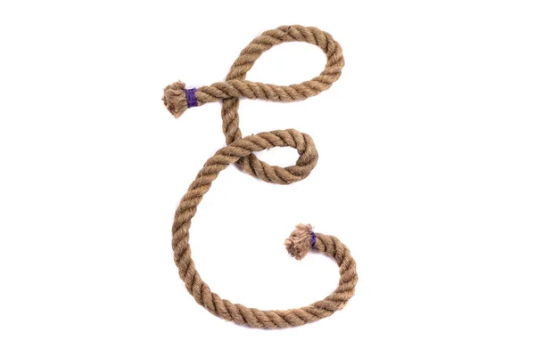 Alphabet Rope Letter — Stock Photo © nave_a.mail.ru #193319584