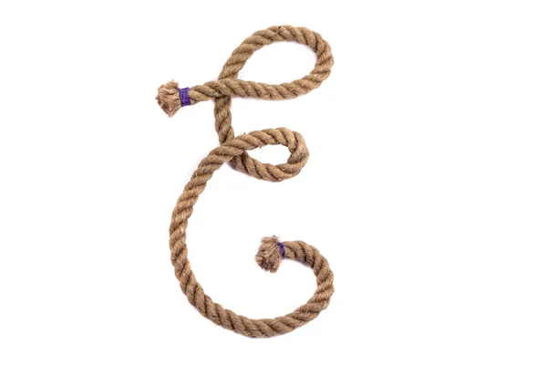 Alphabet Rope Letter — Stock Photo © nave_a.mail.ru #193319584