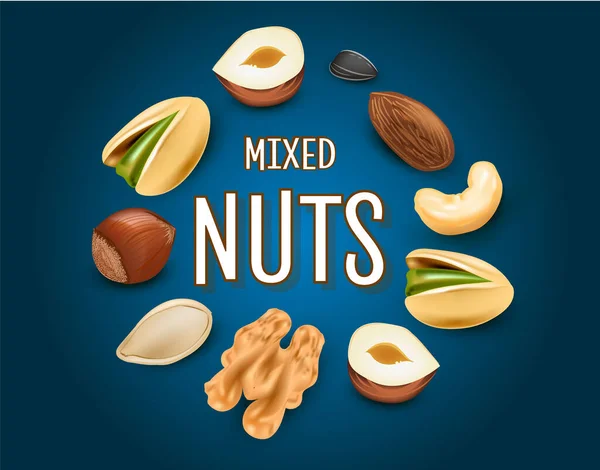 25,740,417 Mixed nuts Vector Images | Depositphotos