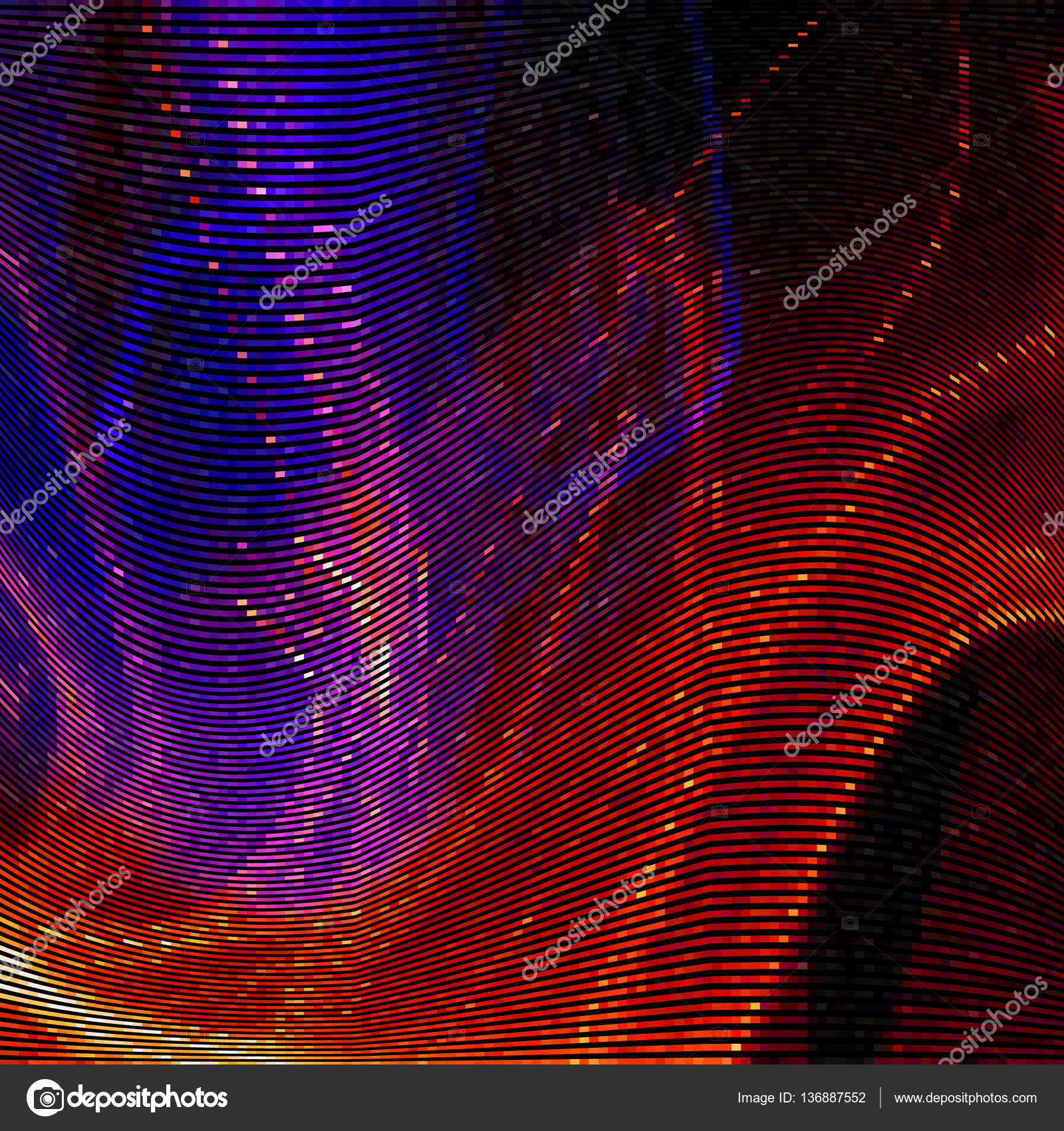 Glitch Abstract Background Stock Vector by ©molaruso 136887552