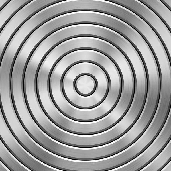 Background with Circular Metal Brushed Texture — Stock Vector ... Background with Circular Metal Brushed Texture — Stock Vector ...