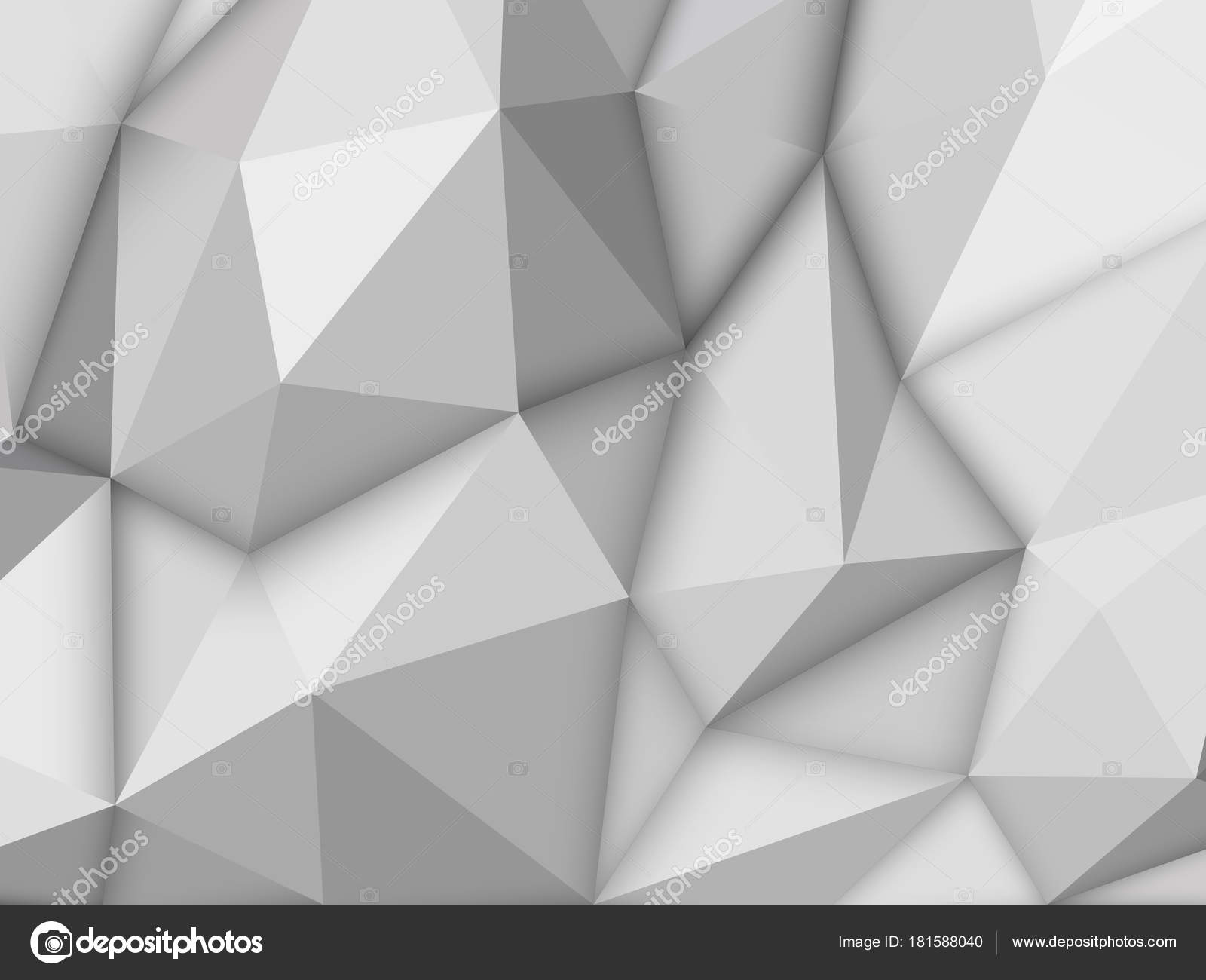 White Abstract Polygonal Background Stock Vector by ©molaruso 181588040