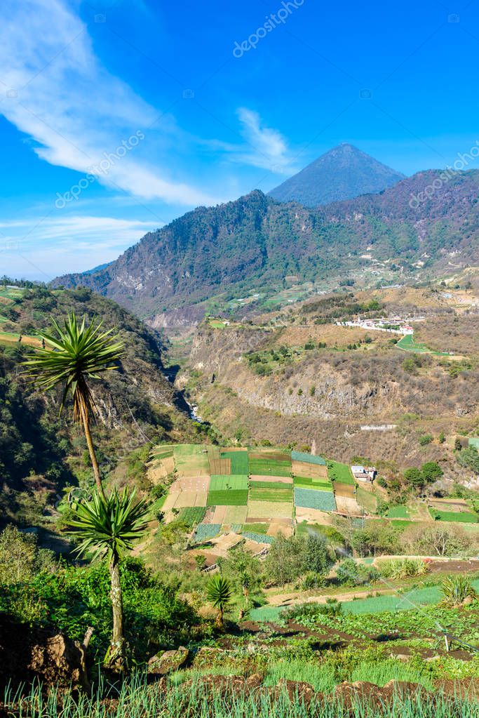 Volcán Santa María - Volcanes activos en las tierras altas de Guatemala ...