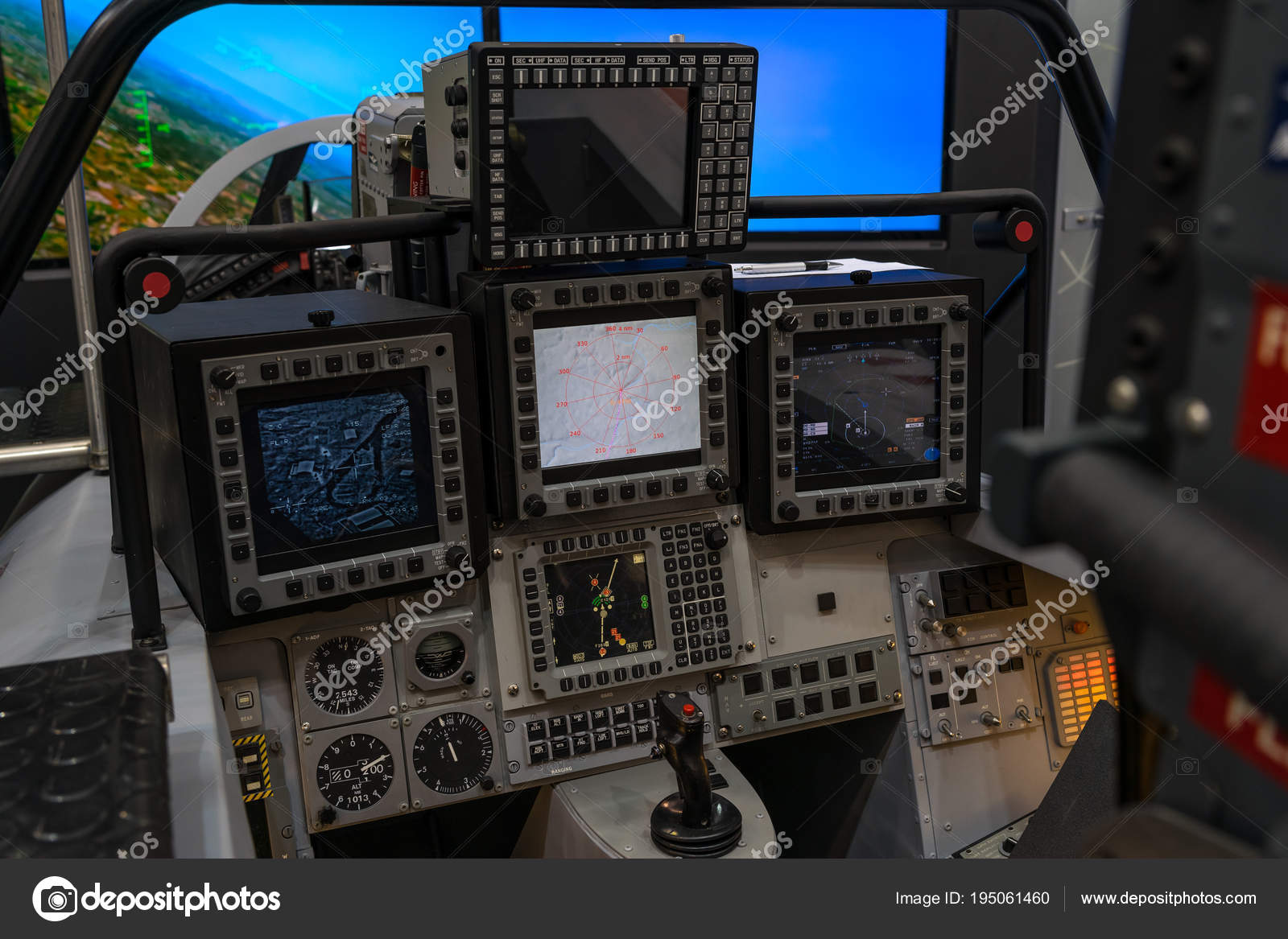 Berlin Germany April 2018 Cockpit Multirole Fighter Eurofighter Typhoon ...