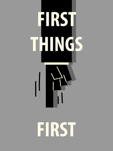 First thing Vector Art Stock Images | Depositphotos