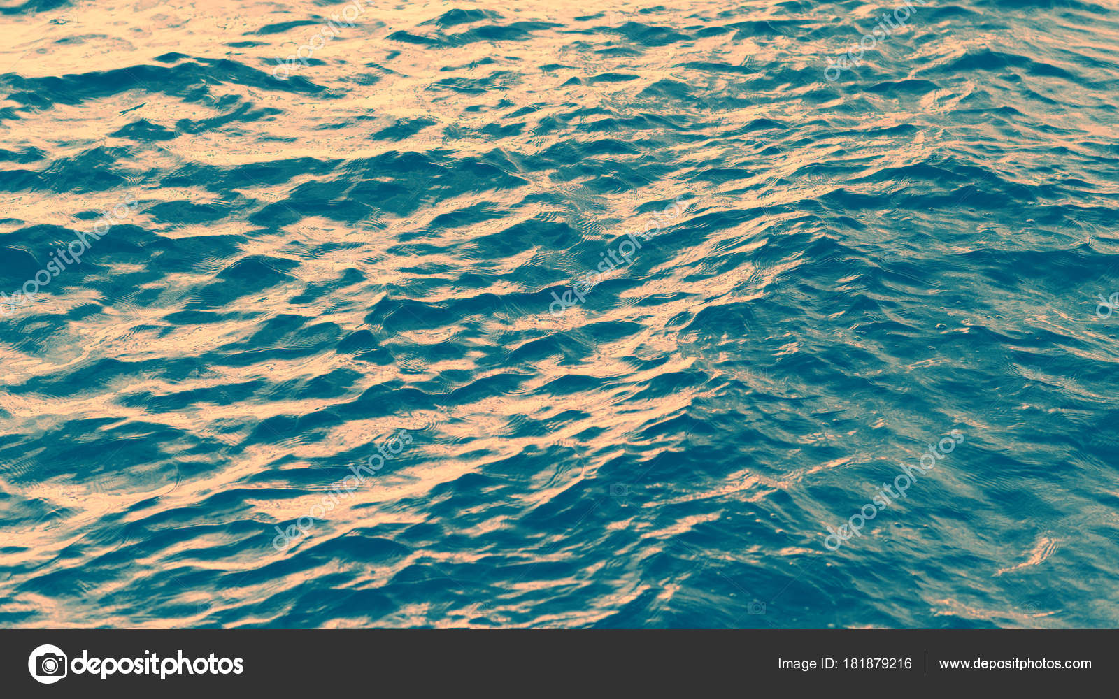 Sea Surface Natural Background Color Toned — Stock Photo © eevl #181879216