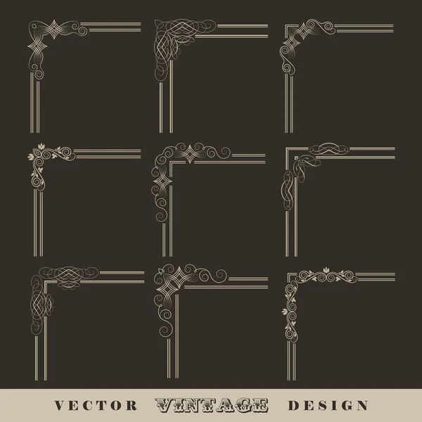 Abstract Corner Pattern — Stock Vector © kostins #158774756