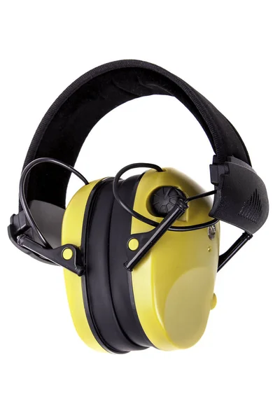 Soundproof headphones isolated on white Stock Photo by ©4solidwork ...