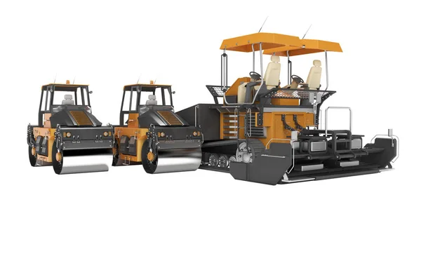 Asphalt paver machine Stock Photos, Royalty Free Asphalt paver machine ...