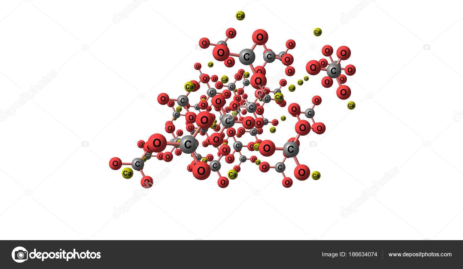 Calcium Carbonate Molecular Structure