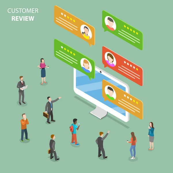 Isometric flat vector concept of customer experience optimization, crm Stock Vector Image by ...
