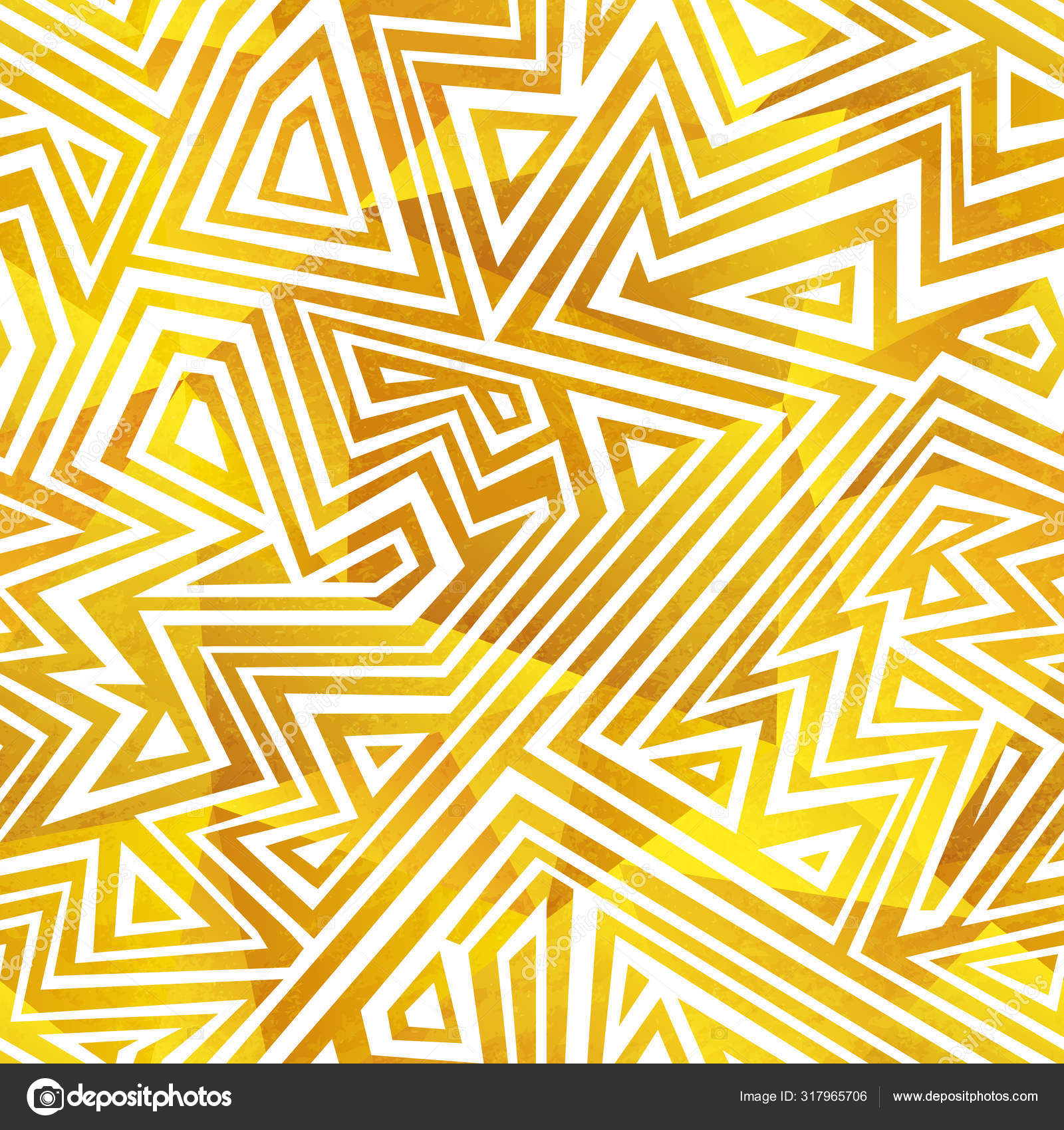 Gold color maze seamless pattern. Stock Vector Image by ©gudinny #317965706