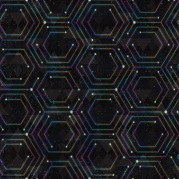 Abstract cells seamless texture Stock Vector Image by ©gudinny #24133545