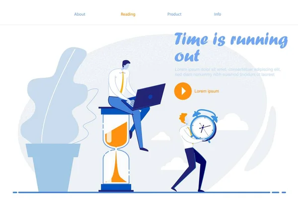 Time running out Vector Art Stock Images | Depositphotos