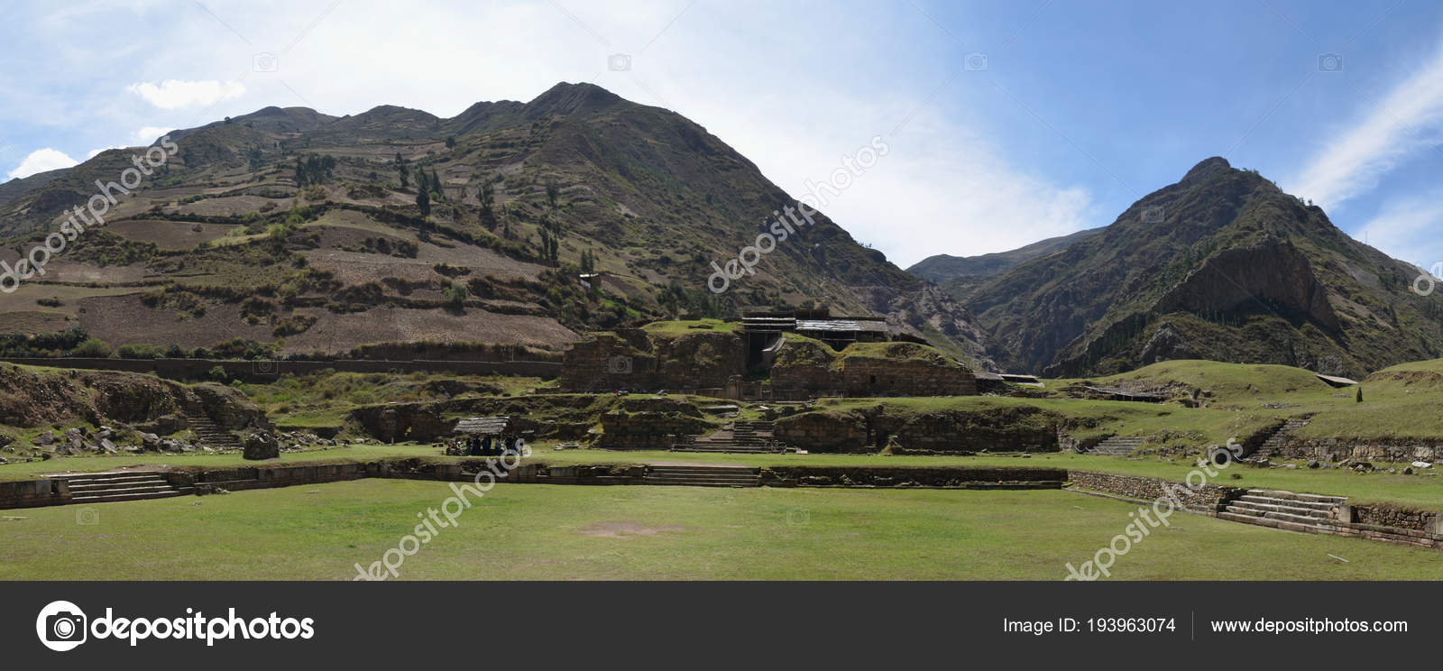 Chavin Huantar Temple Complex Ancash Province Peru Stock Photo by ...