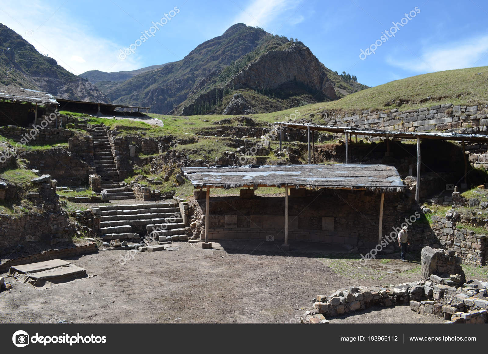 Chavin Huantar Temple Complex Ancash Province Peru – Stock Editorial ...