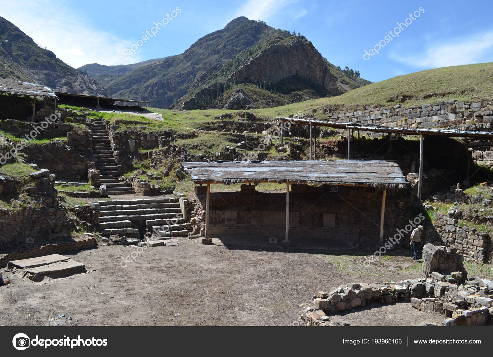 Chavin Huantar Temple Complex Ancash Province Peru – Stock Editorial ...