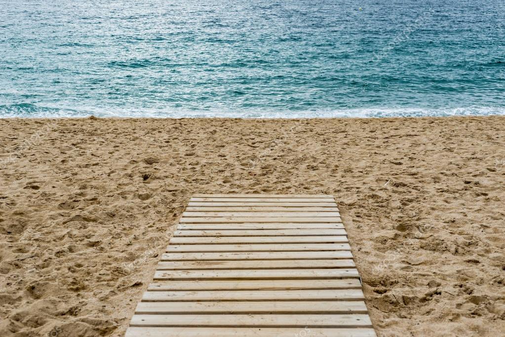 Detail beach walkway Stock Photo by ©gitanna 130045518