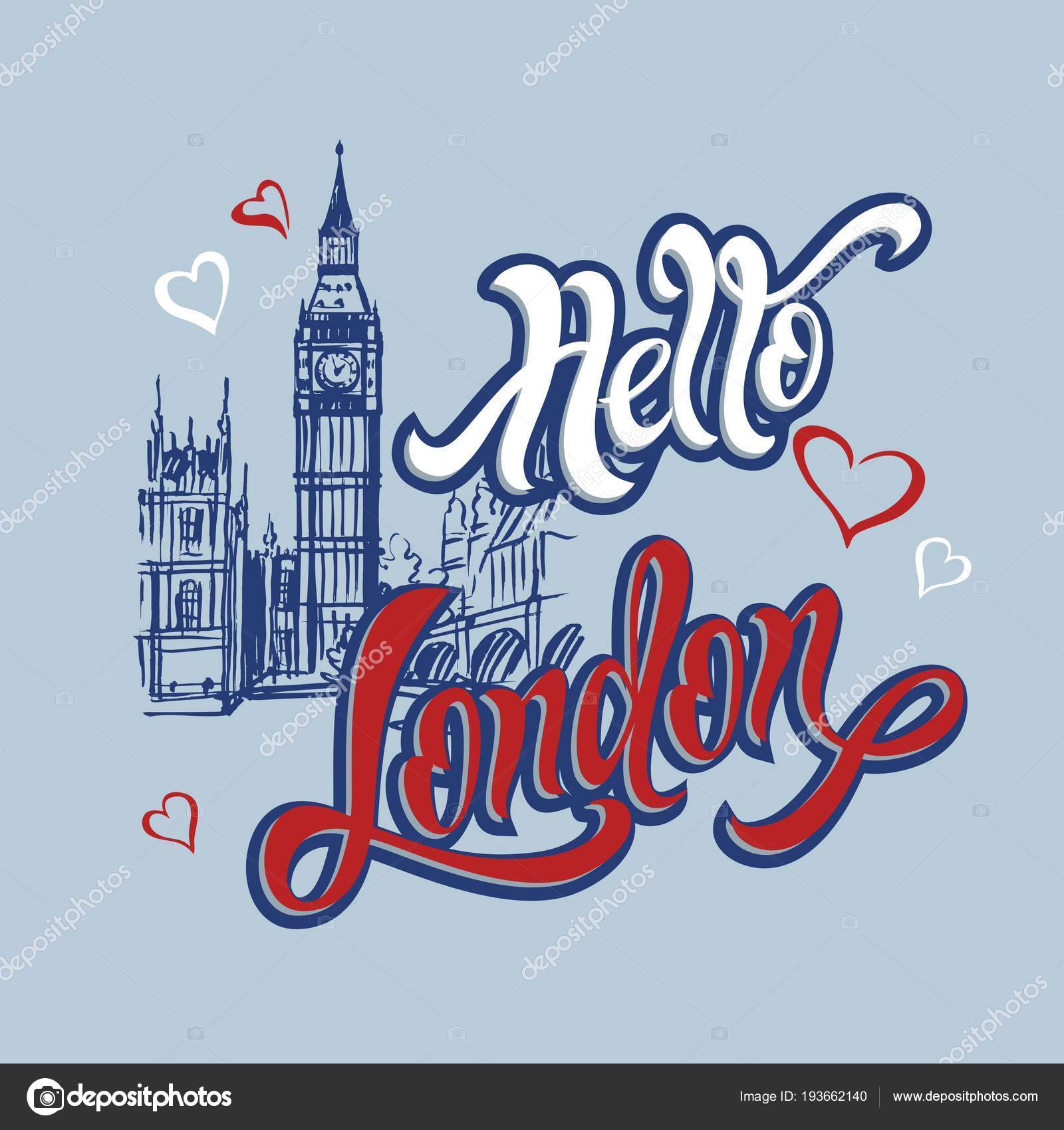 Prints Art & Collectibles Instant Download Hello Print Hello London ...