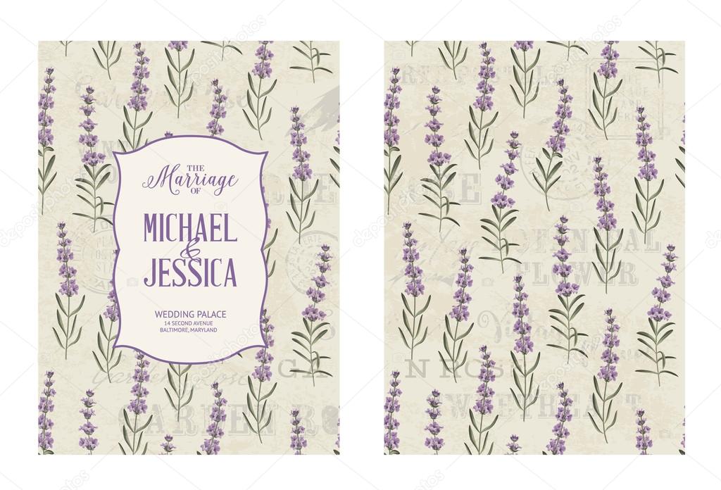 Book cover with lavender. Stock Vector Image by ©Kotkoa #127190296