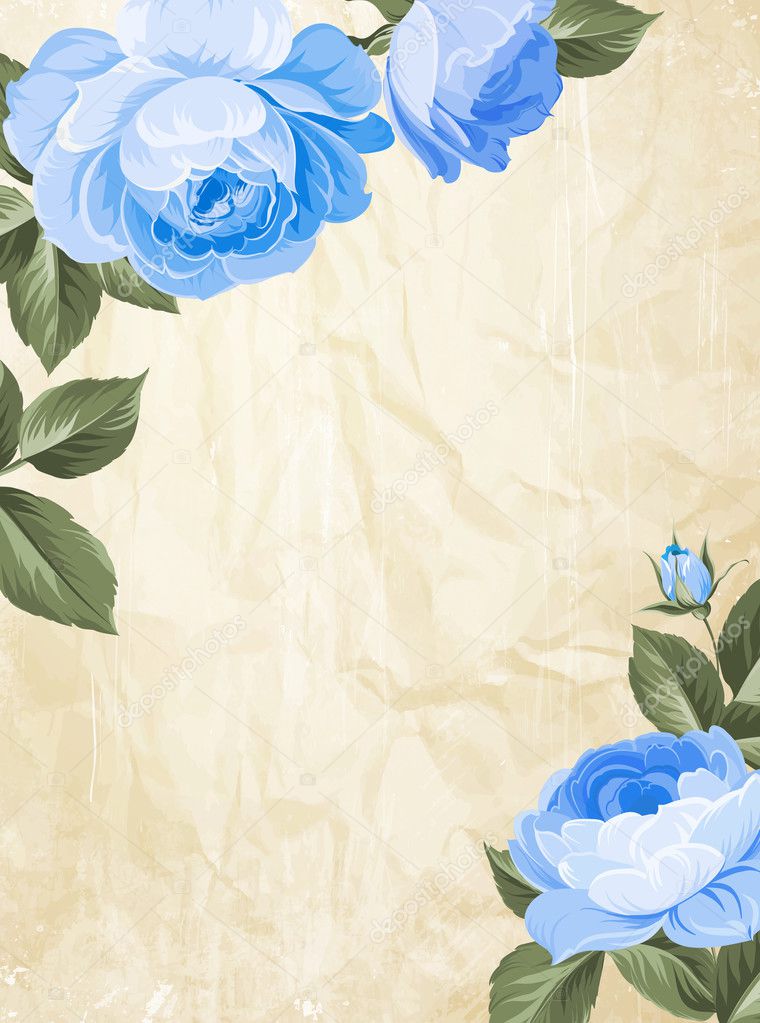 Vertical card for the invitation. Stock Vector Image by ©Kotkoa #127235184