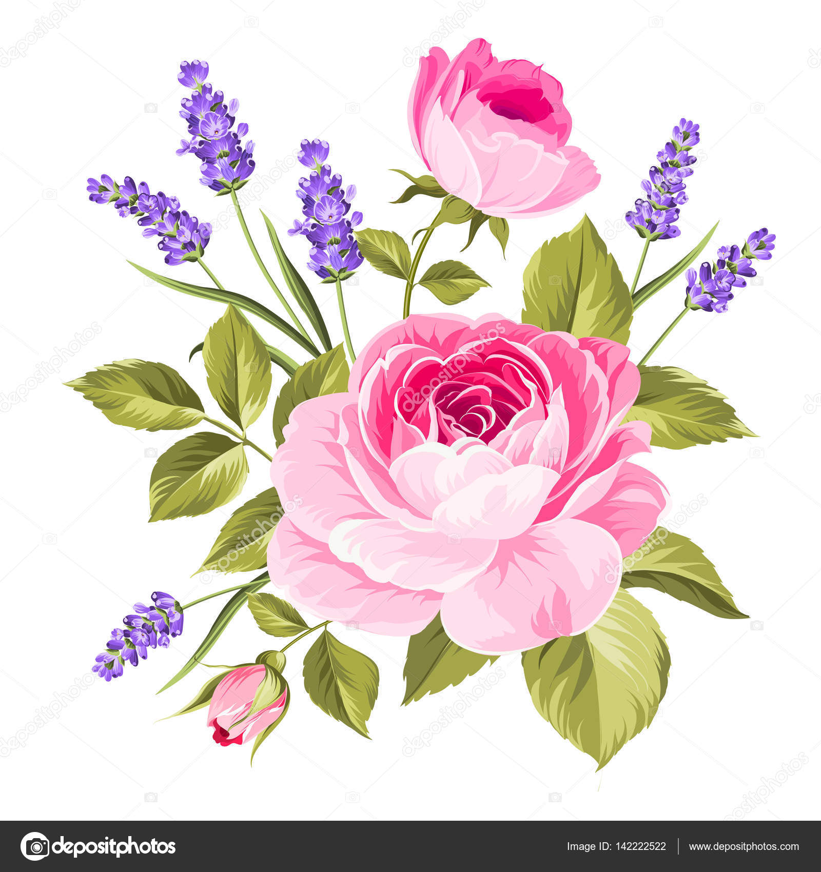 Spring flowers bouquet. Stock Vector Image by ©Kotkoa #142222522