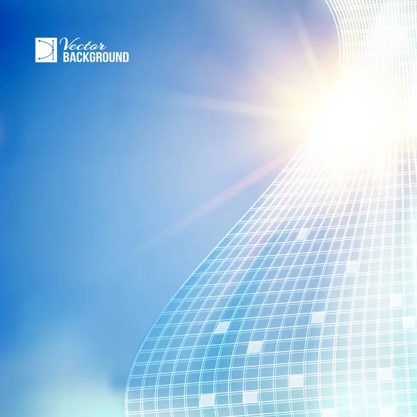 Abstract blue science design. Stock Vector Image by ©Kotkoa #166723848