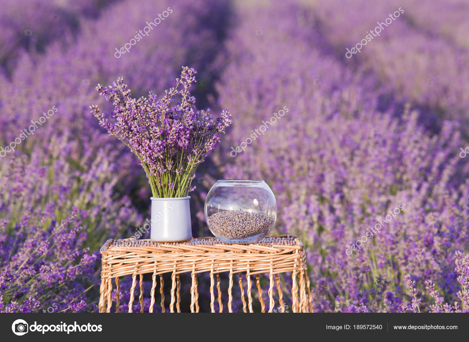 Lavender Flower Bouquet