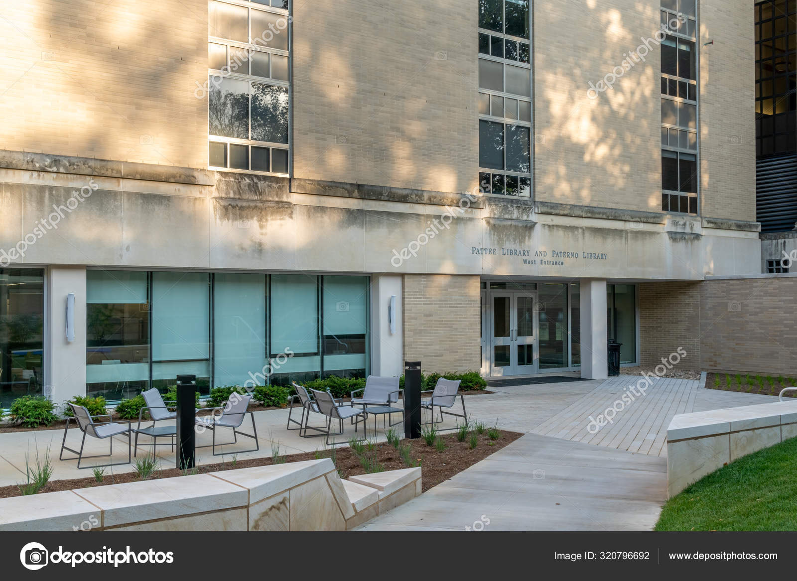 Pattee Library and Paterno Library at Penn State University – Stock ...