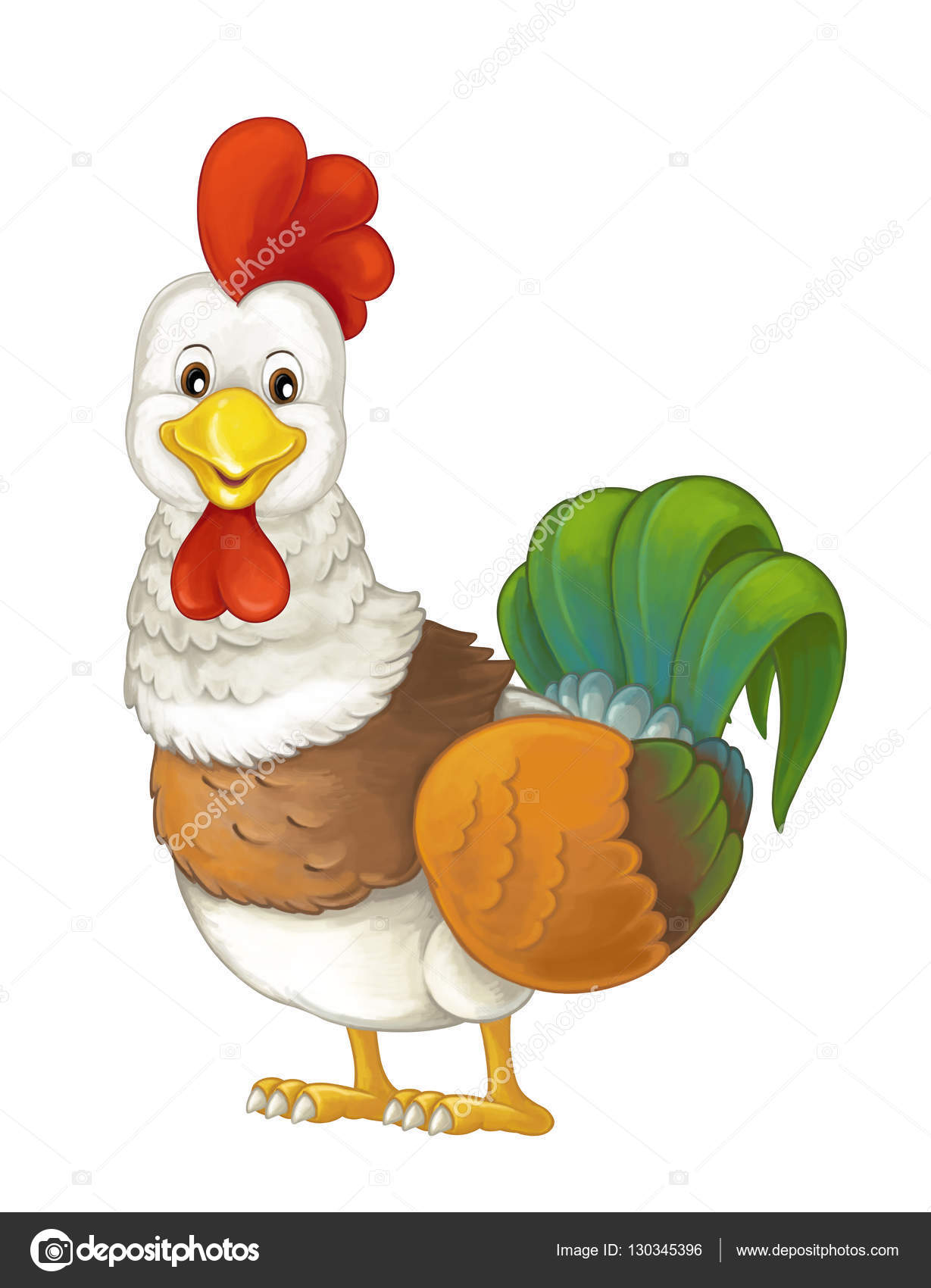 Smiling Rooster