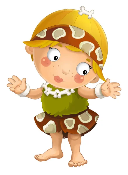 Cartoon ancient girl character — Stock Photo © illustrator_hft #144538049