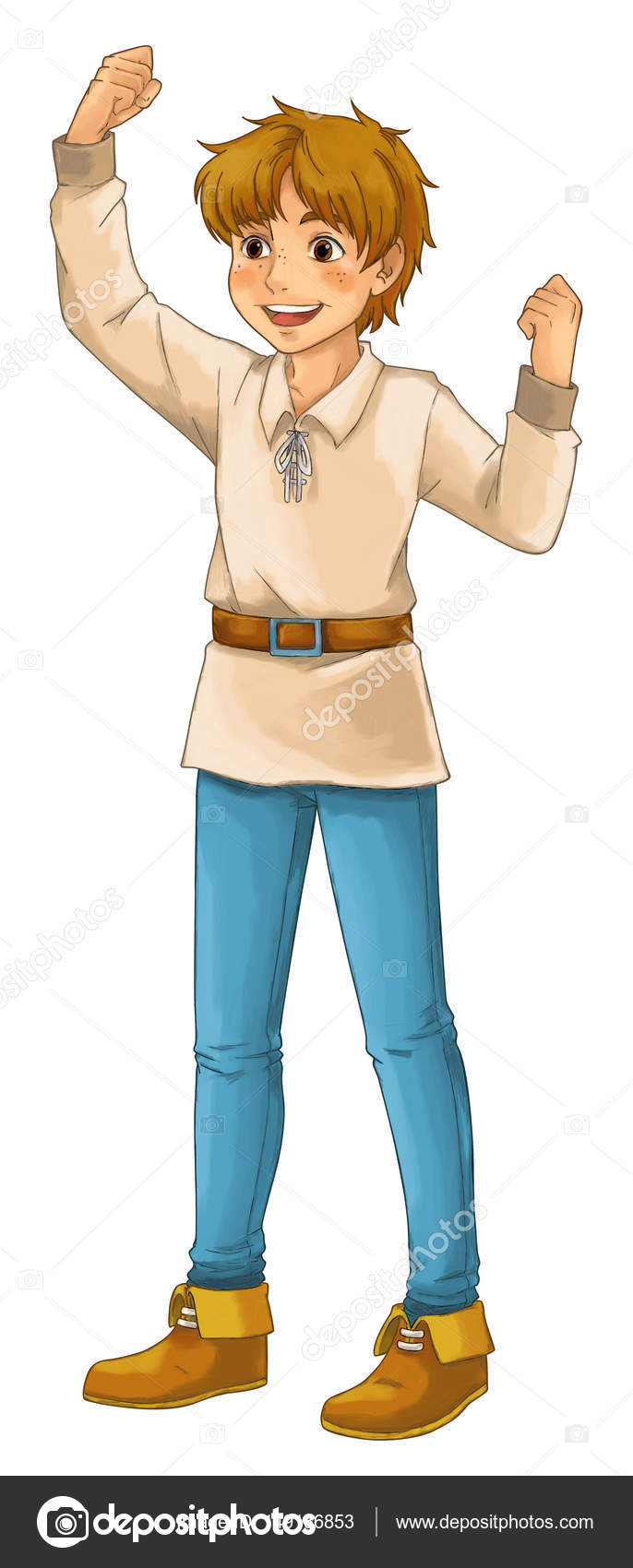 Young Boy Cartoon