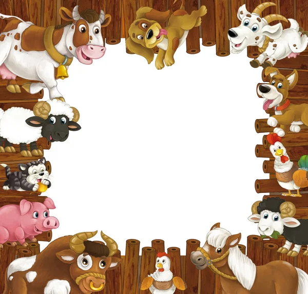 Farm animals frame Stock Photos, Royalty Free Farm animals frame Images ...