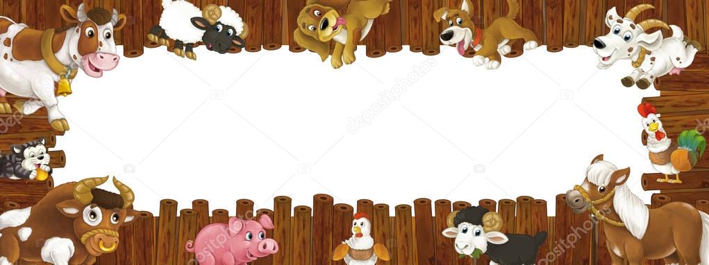 Farm animals frame Stock Photos, Royalty Free Farm animals frame Images ...