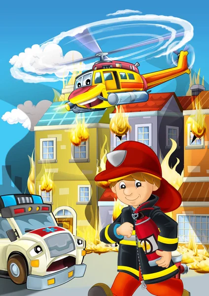 Fireman cartoon Stock Photos, Royalty Free Fireman cartoon Images ...