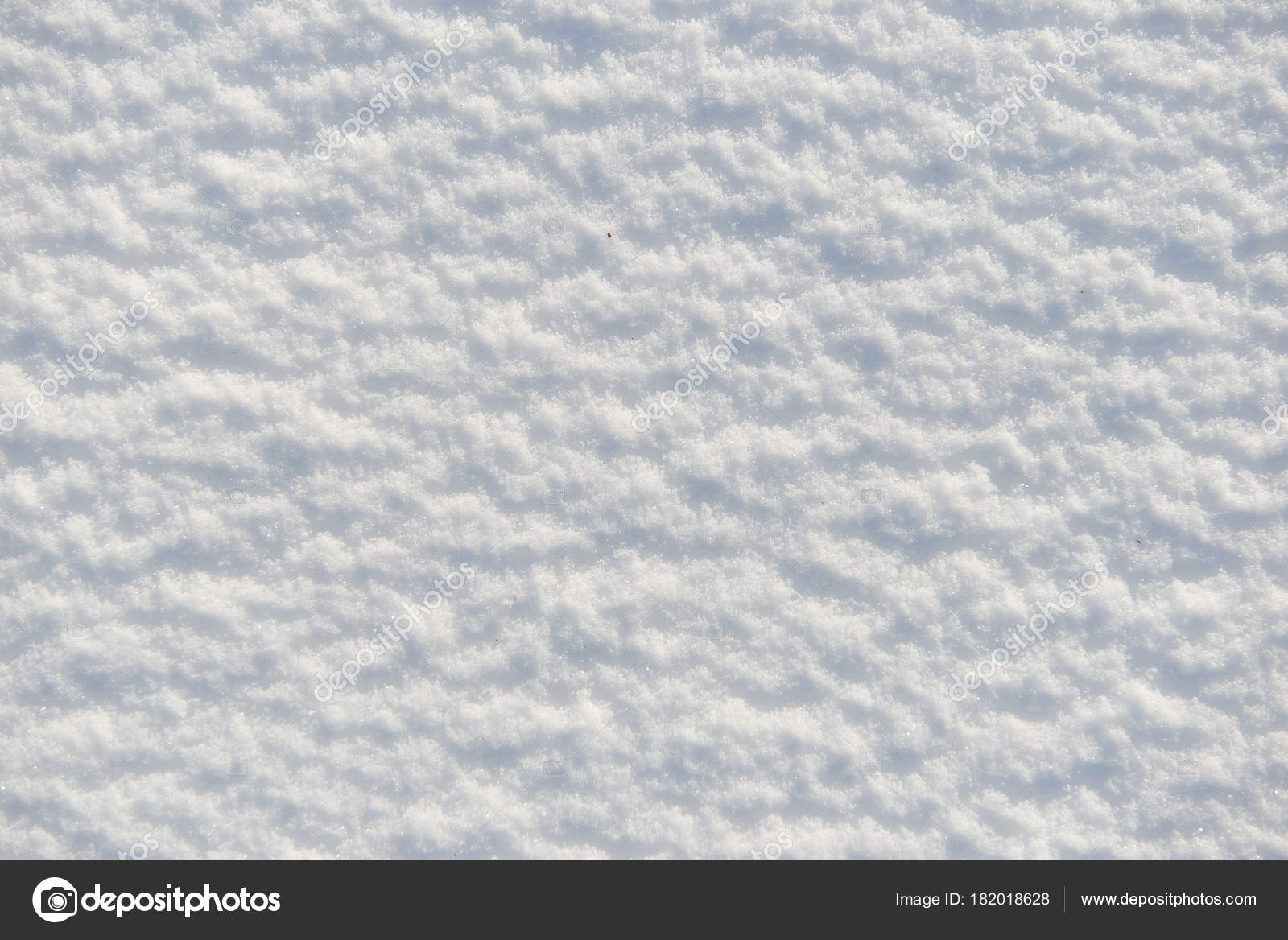 Snow for texture or background at sunny day, bright light with shadows ...