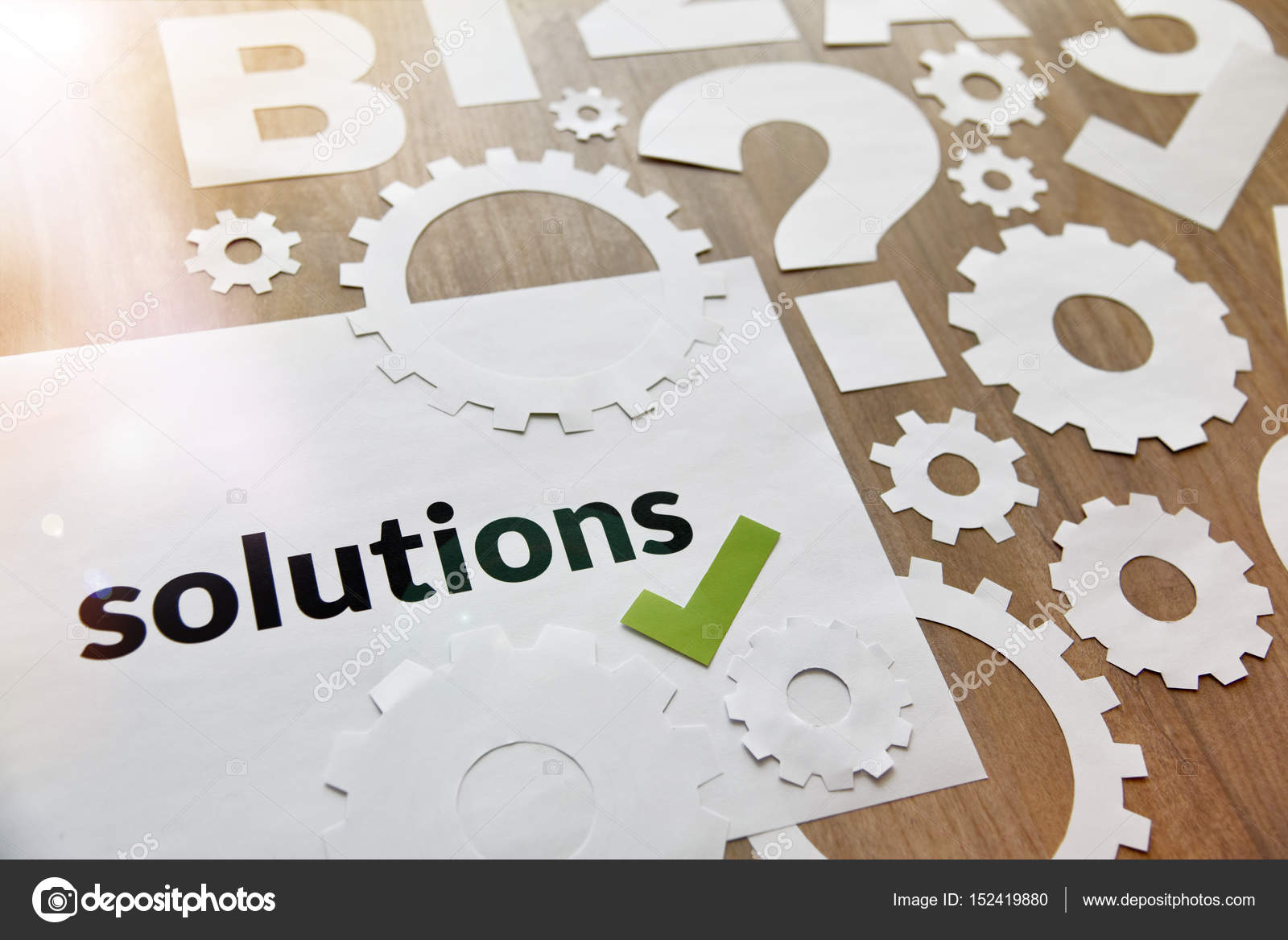 Business solutions concept — Stock Photo © Variant #152419880