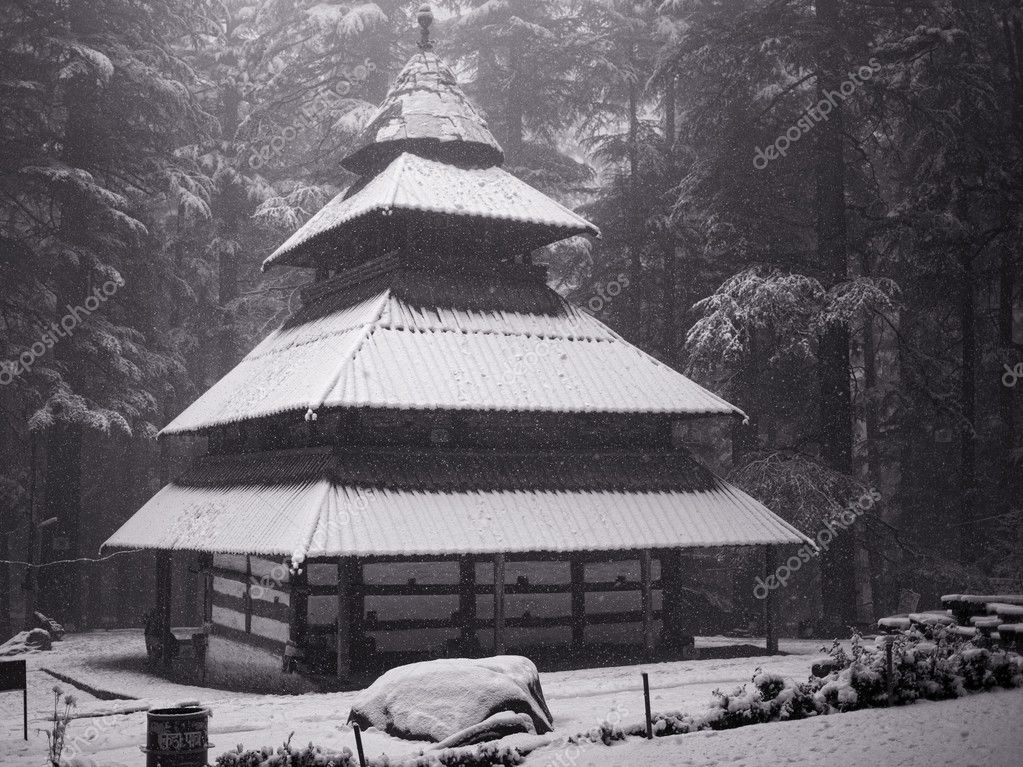 Hadimba temple in Manali (Himachal Pradesh, India) Stock Photo by ©Luba ...