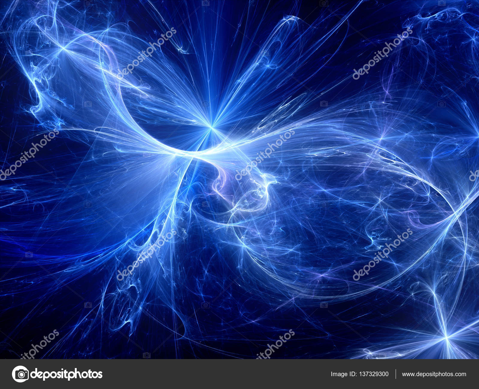 Blue glowing high energy plasma field in space — Stock Photo © sakkmesterke #137329300