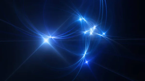 Blue glowing lines in space Stock Photo by ©sakkmesterke 63491287