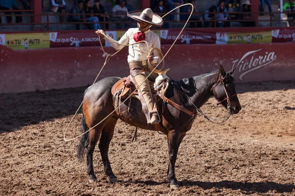 Mexican charros cowboy roping a bull, TX, US – Stock Editorial Photo ...