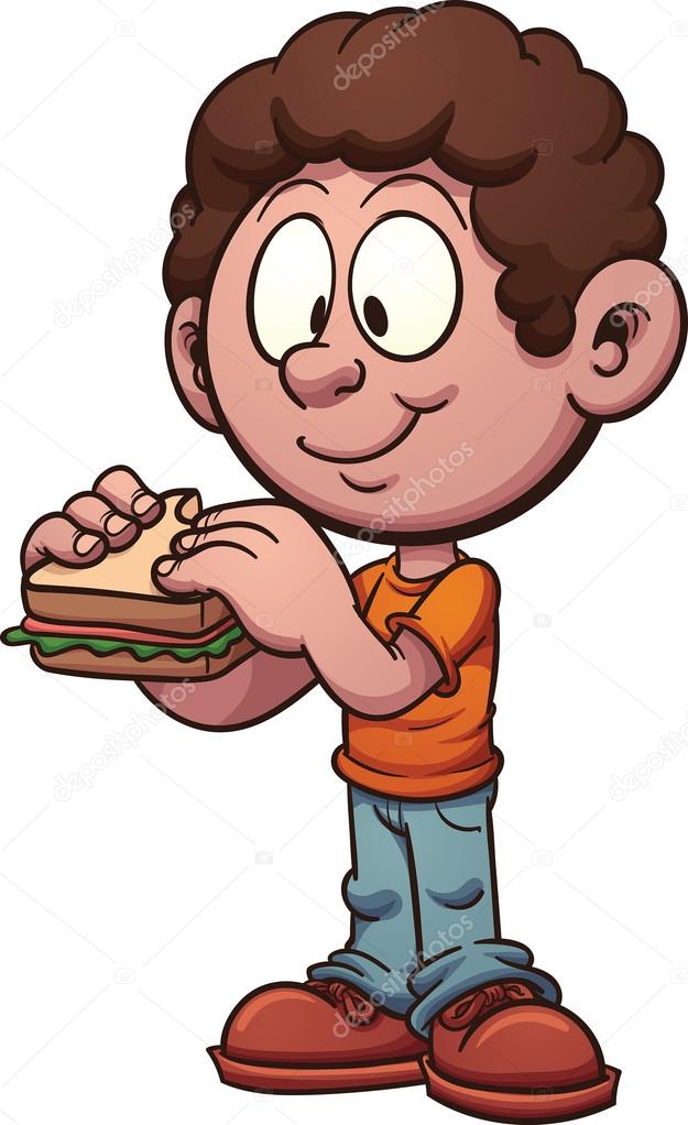 Cartoon Sandwich Clip Art