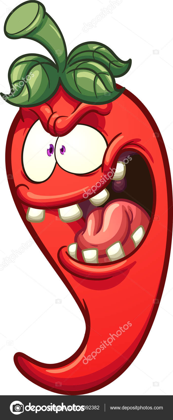 Chiles locos. Vector de stock #138392382 de ©memoangeles