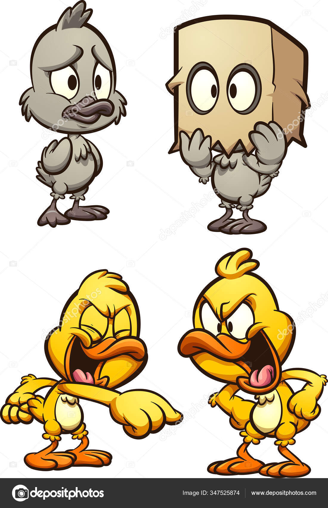 The Ugly Duckling Drawing