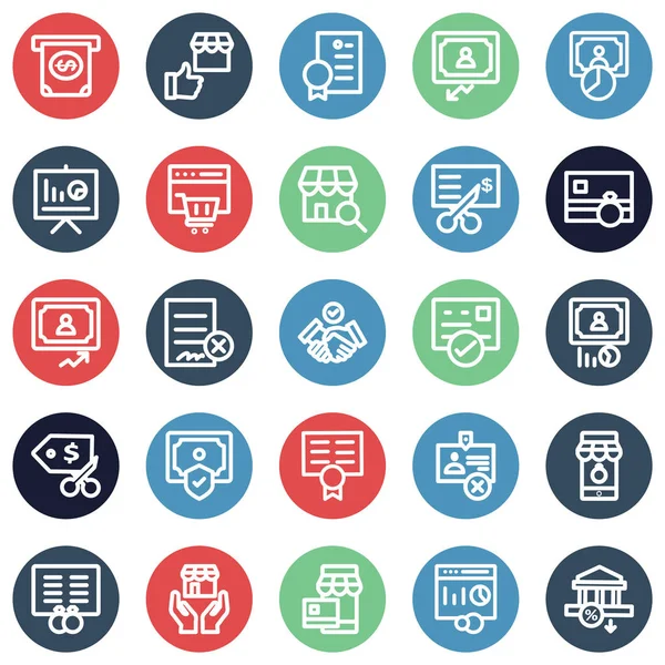 Justice Law Isolated Vector Icons Set Every Single Icon Can Stock Vector by ©azhar.ranksol.gmail ...
