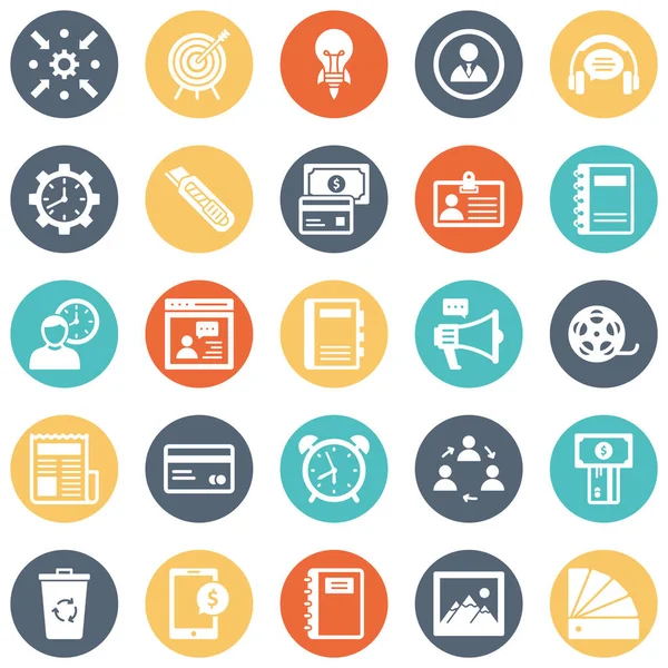 Global Business Isolated Vector Icons Set Every Single Icon Can Stock Vector Image by ©azhar ...