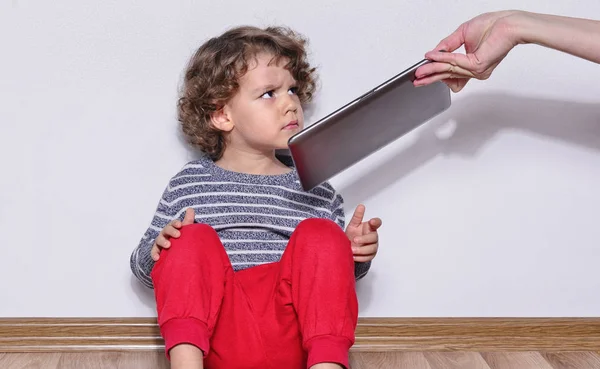 Kid Angry At Computer