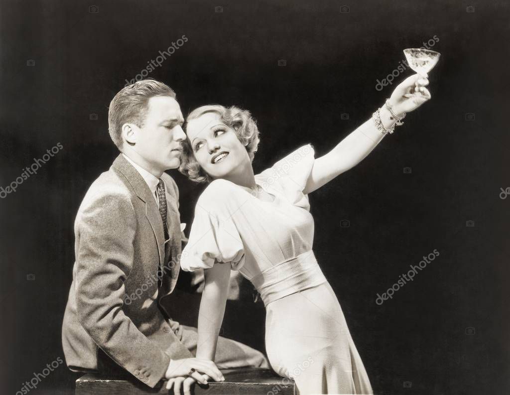 Woman proposing a toast — Stock Photo © everett225 #130179120